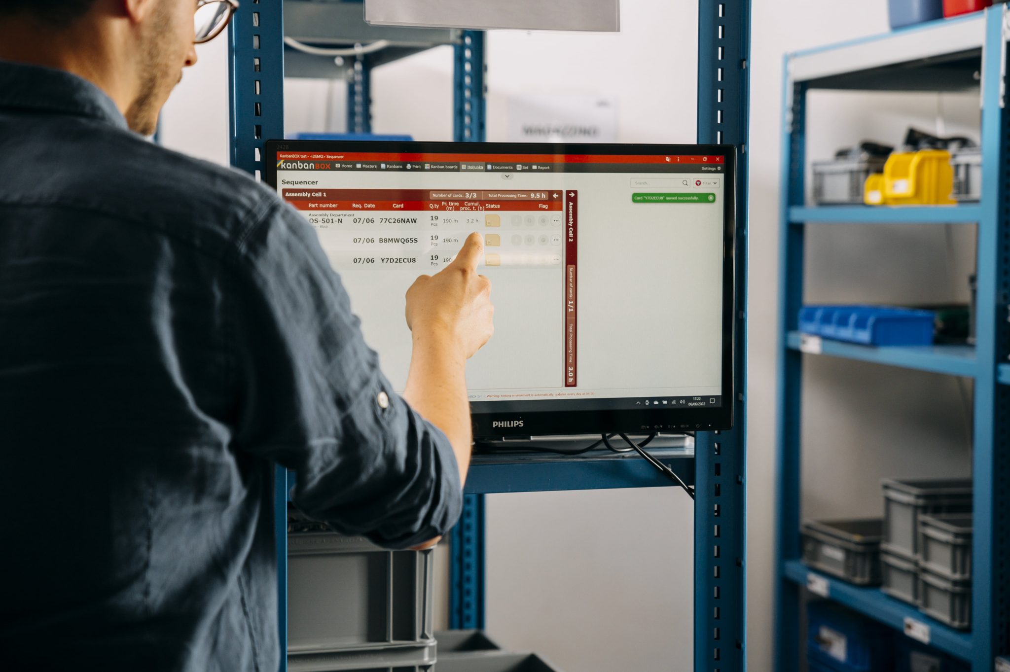 What is KanbanBOX, e-kanban software for Lean management